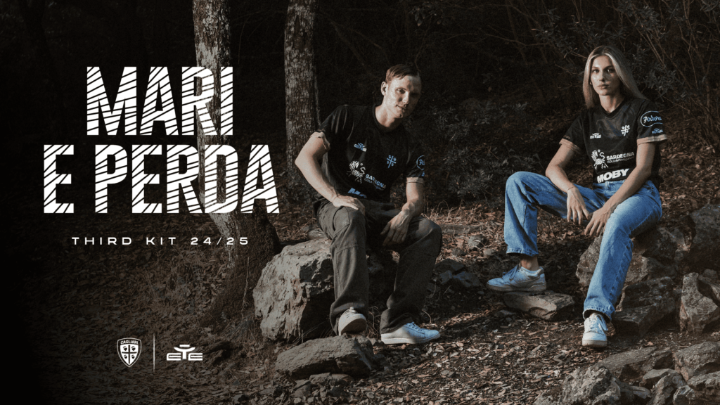 "Mari e Perda", the Third Kit 2024/2025 - Cagliari